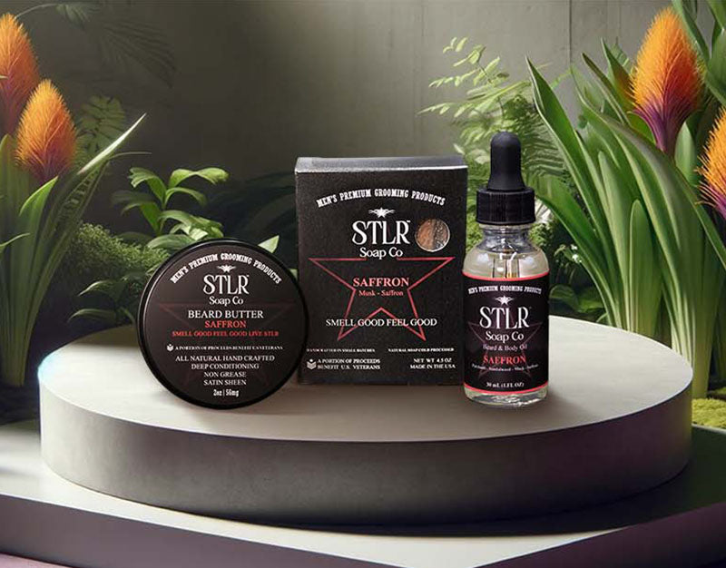 STLR Soap Co. | Saffron Collection: Seductive Blend